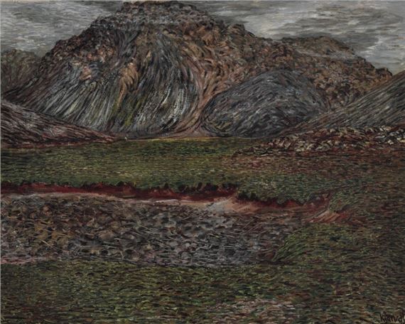 Jóhannes Kjarval | Landscape from Thingvellir | MutualArt