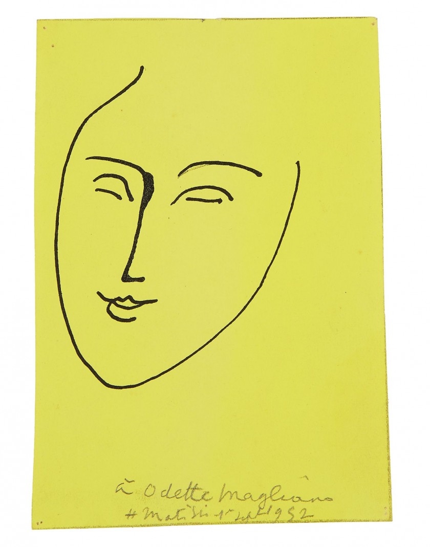 Henri Matisse | Visage (1951) | MutualArt