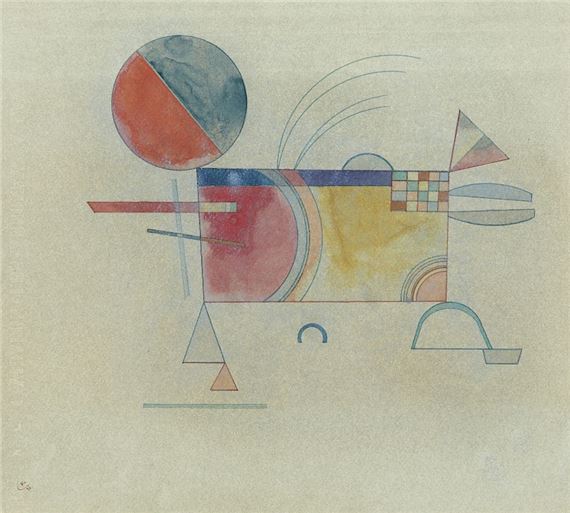Wassily Kandinsky | Rectangle orné (1931) | MutualArt