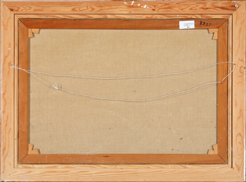 Aage Strand | Landscape with houses | MutualArt