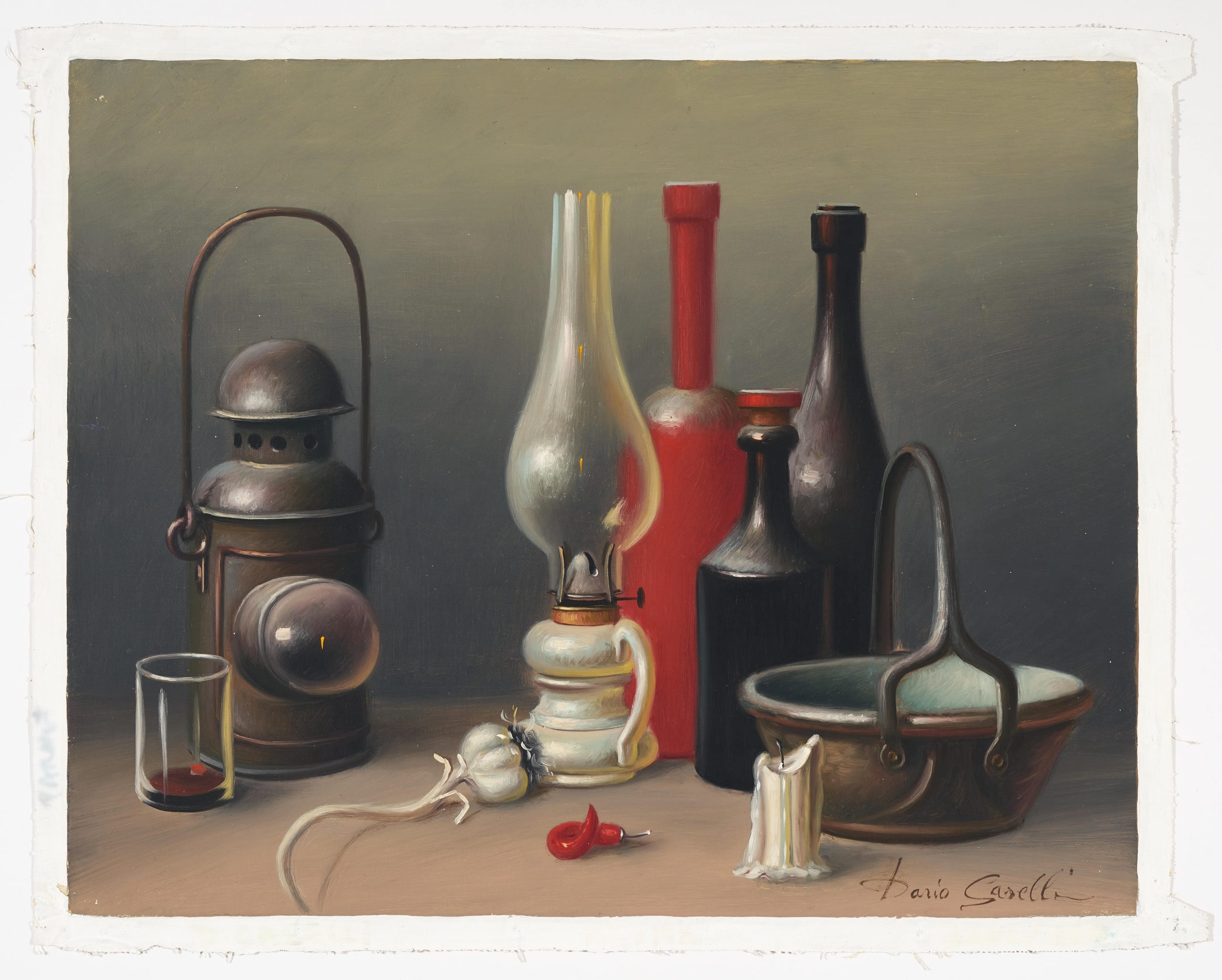 Dario Caselli | Candle with Garlic | MutualArt