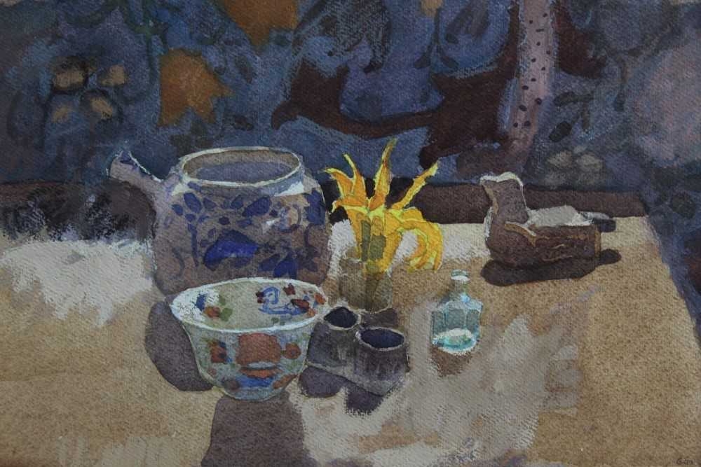 Christa Gaa | still life with Nepalese bird | MutualArt
