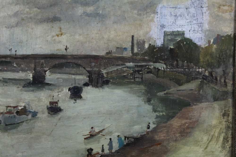 Colin Hunter | A scene on the Thames | MutualArt