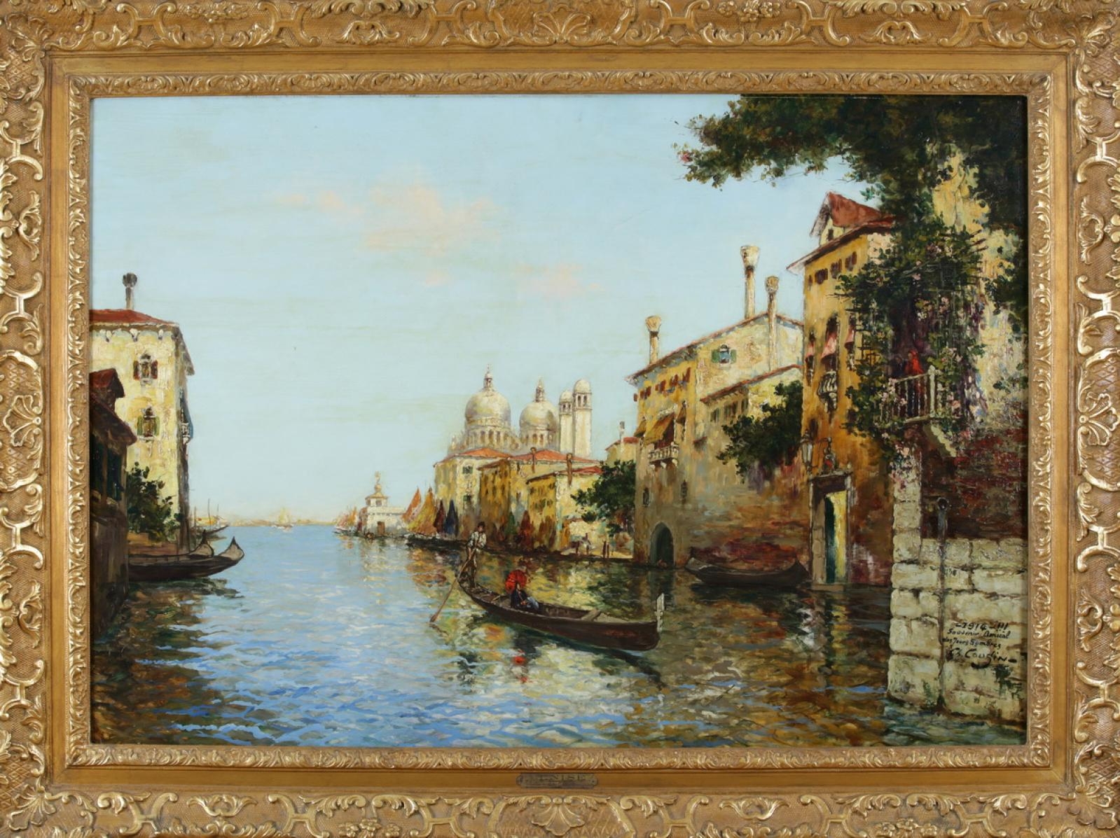 Charles Cousin | View of Venice | MutualArt
