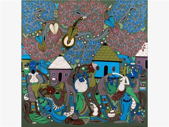Lilanga Hendrick | 14 Artworks at Auction | MutualArt