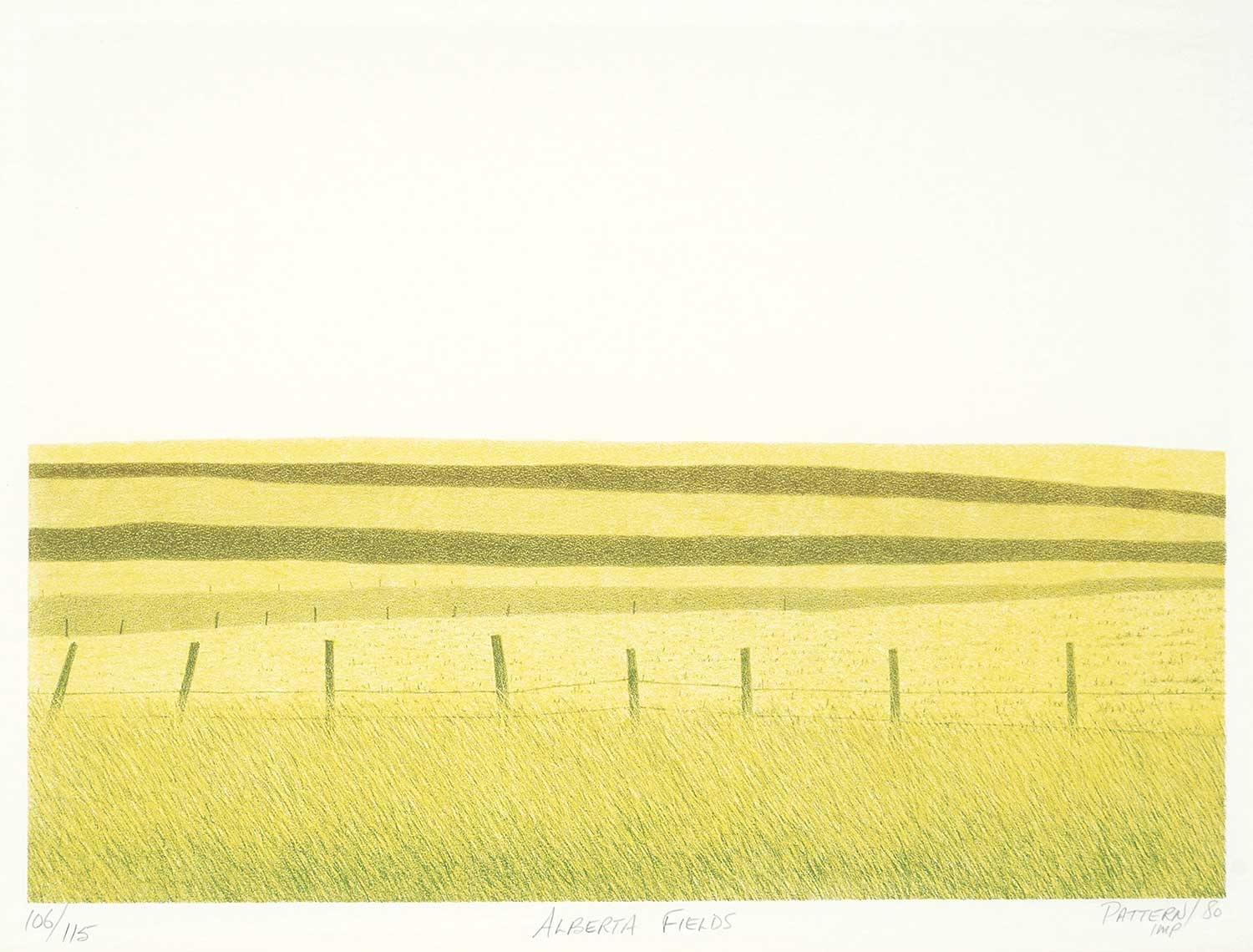 Ken Pattern | Alberta Fields (1980) | MutualArt