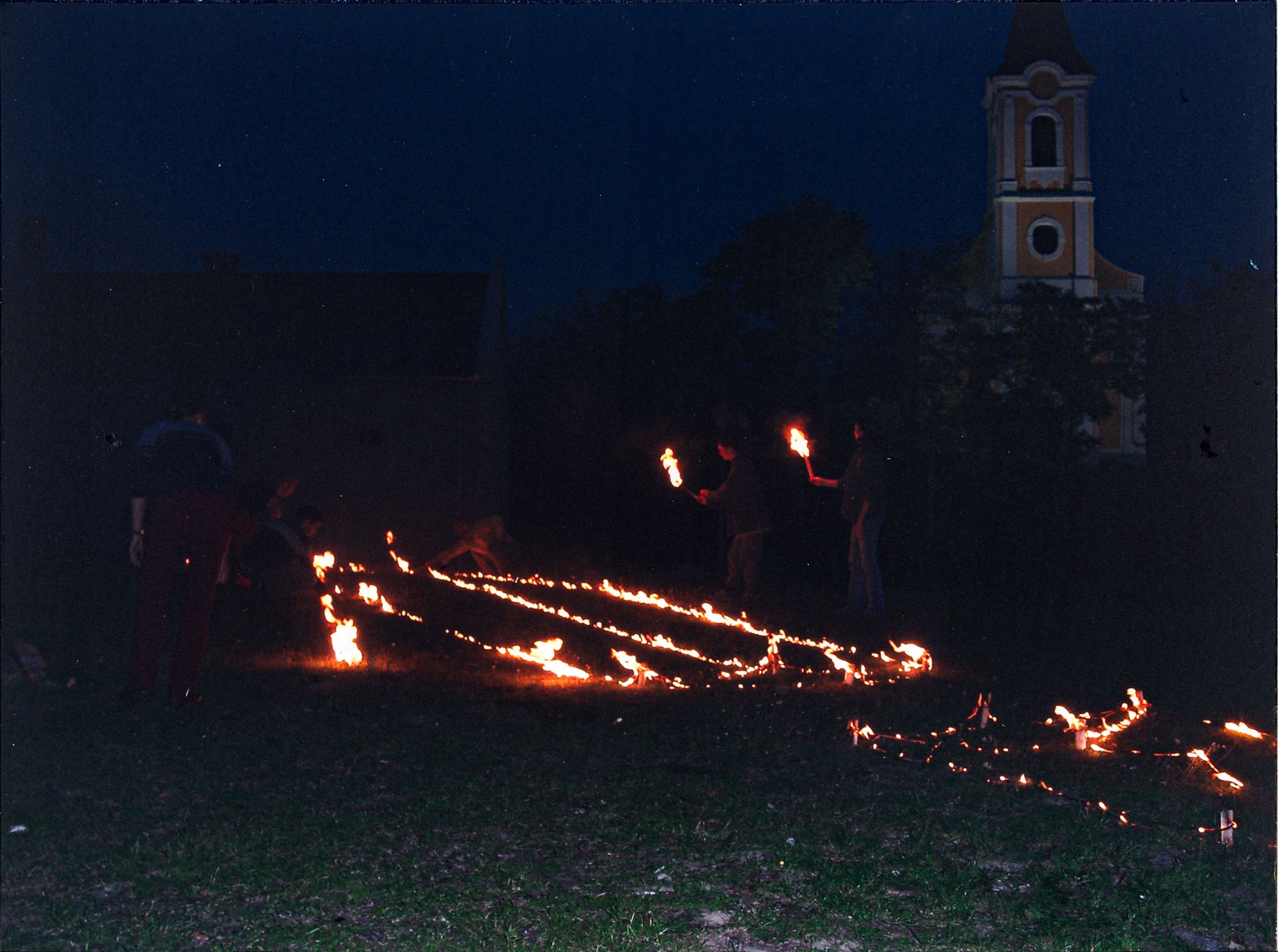 Erik Mátrai | Column of fire (4) (2002) | MutualArt