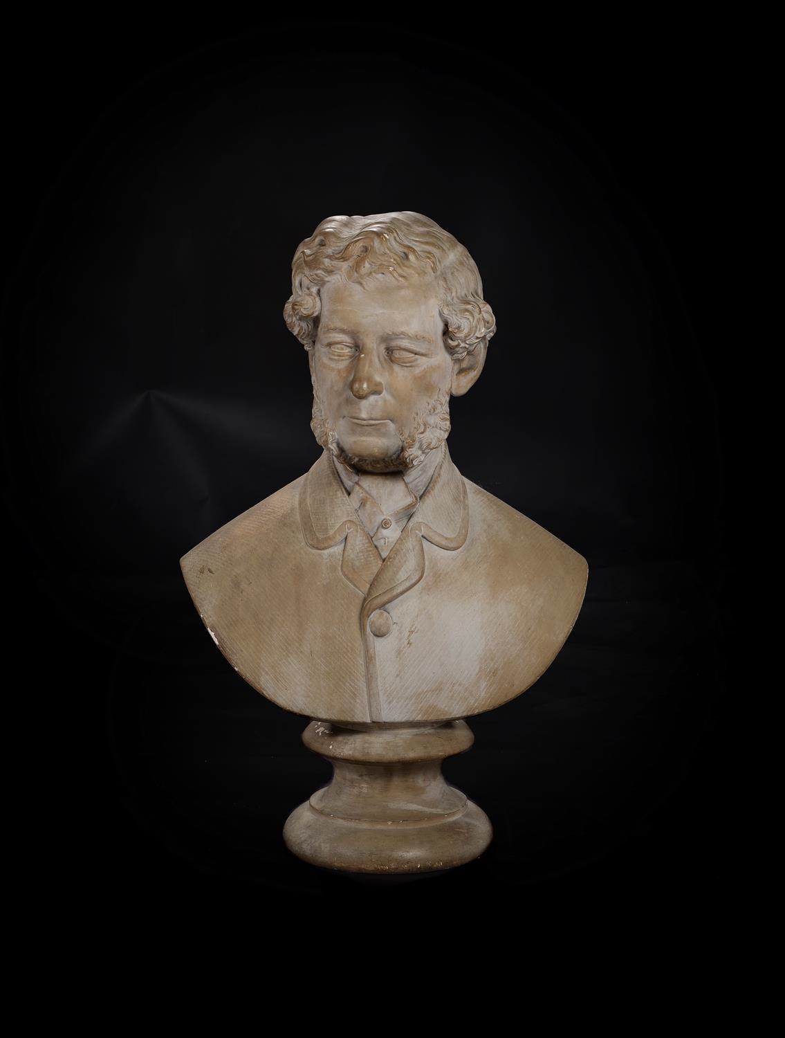 Victorian School, 19th Century | A Victorian plaster bust of Alderman ...