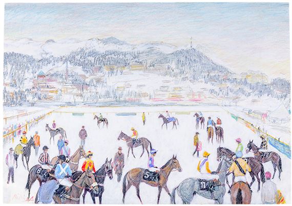 Klaus Philipp | Im Führring von St. Moritz (2001) | MutualArt