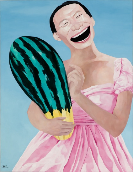 Yue Minjun | Untitled (1998) | MutualArt