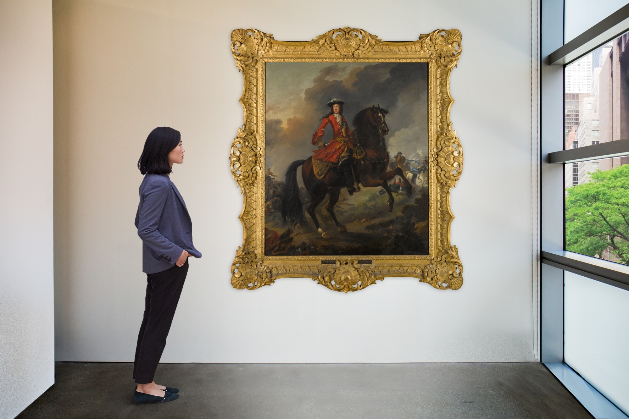 Jan Wyck | Equestrian Portrait of King William III (1650-1702), a ...