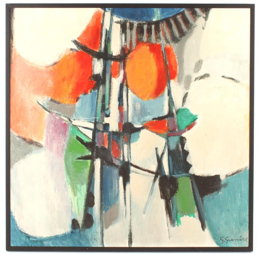 Gèrard Grassère | Abstracte compositie | MutualArt