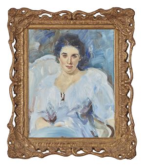 John Singer Sargent | FLORA PRIESTLEY (Circa 1907) | MutualArt