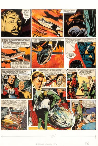 Frank Hampson | “Dan Dare – The Red Moon Mystery” (1952) | MutualArt