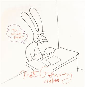 Matt Groening | Art Auction Results