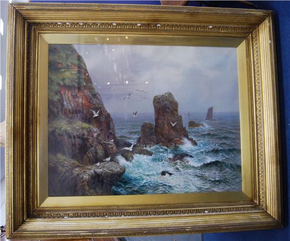 Alex Mortimer | Coastal scene | MutualArt