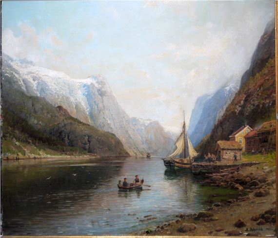 Anders Askevold | Fjordlandschaft (1894) | MutualArt
