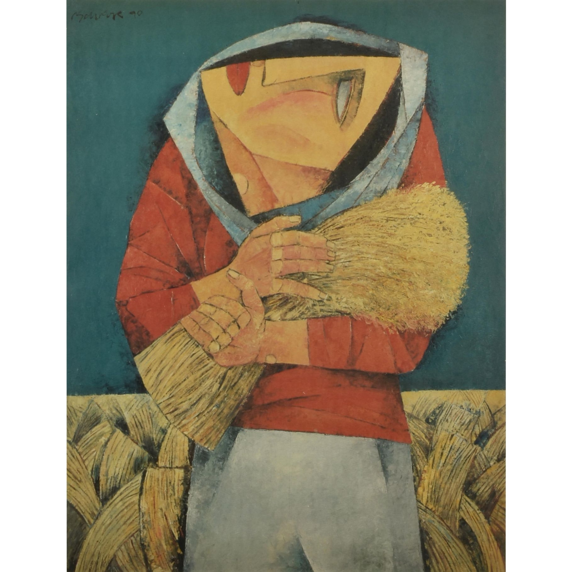 Ang Kiukok | Harvest (1990) | MutualArt