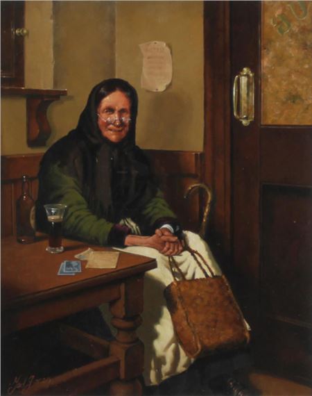 Ted Jones | THE OLD WOMAN | MutualArt