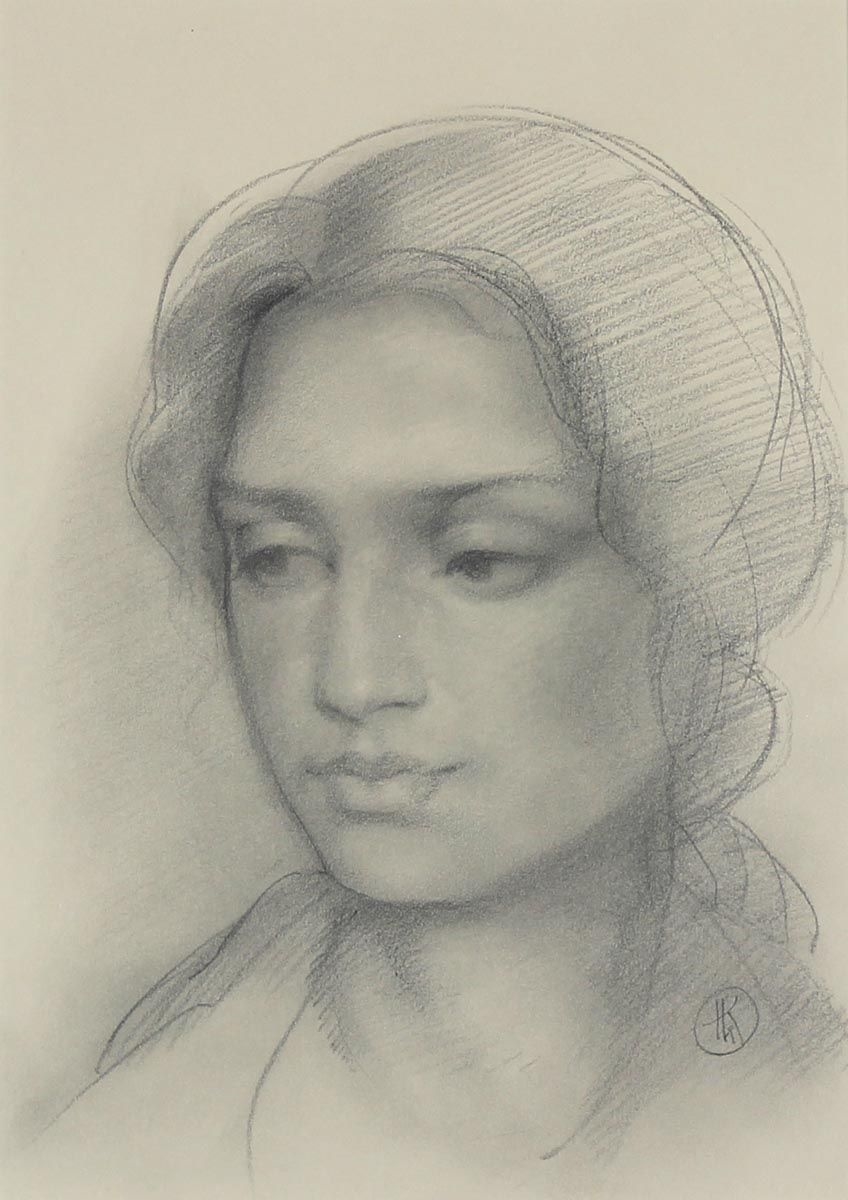 Ken Hamilton | THE HARVEST GIRL | MutualArt