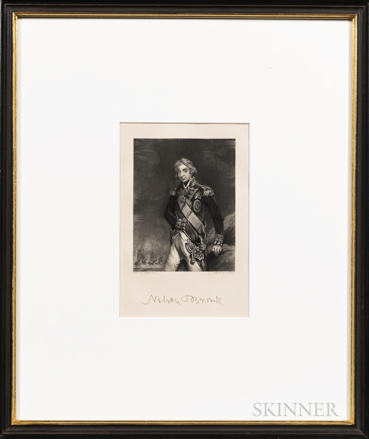 John Hoppner | Seven Portrait Engravings of Vice-Admiral Horatio Nelson ...