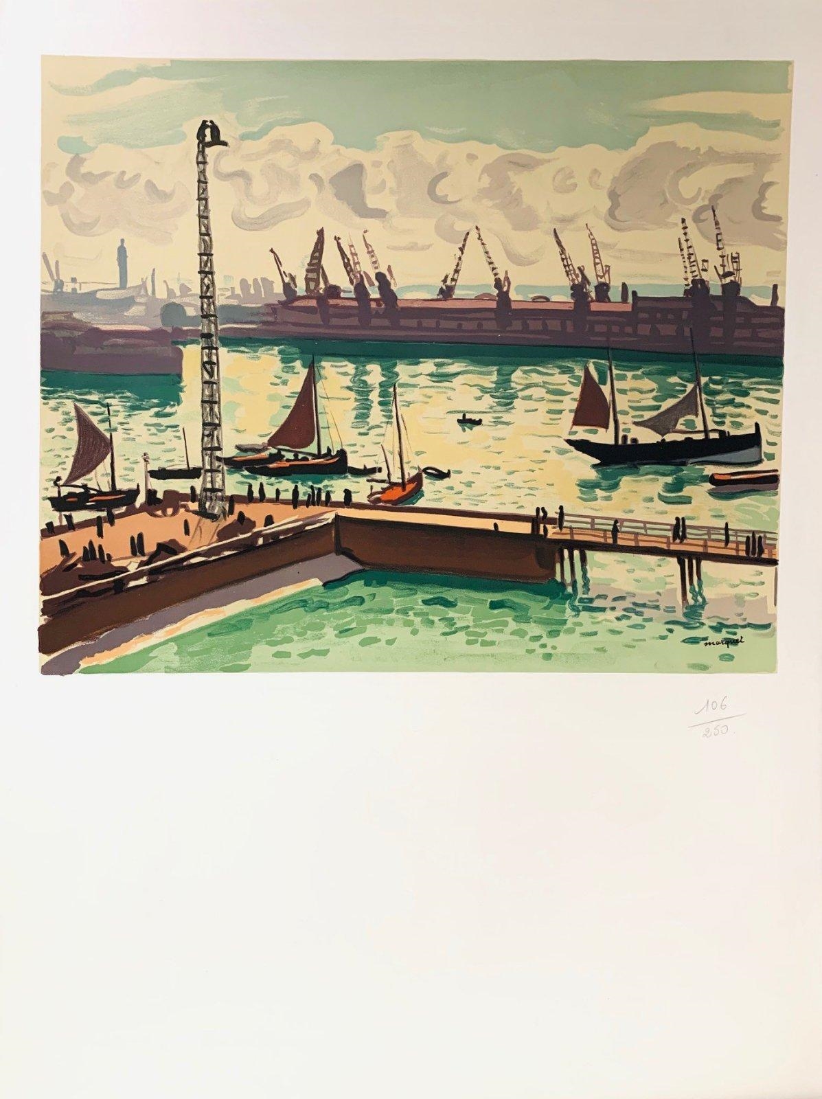 Albert Marquet | Le port d'Alger | MutualArt
