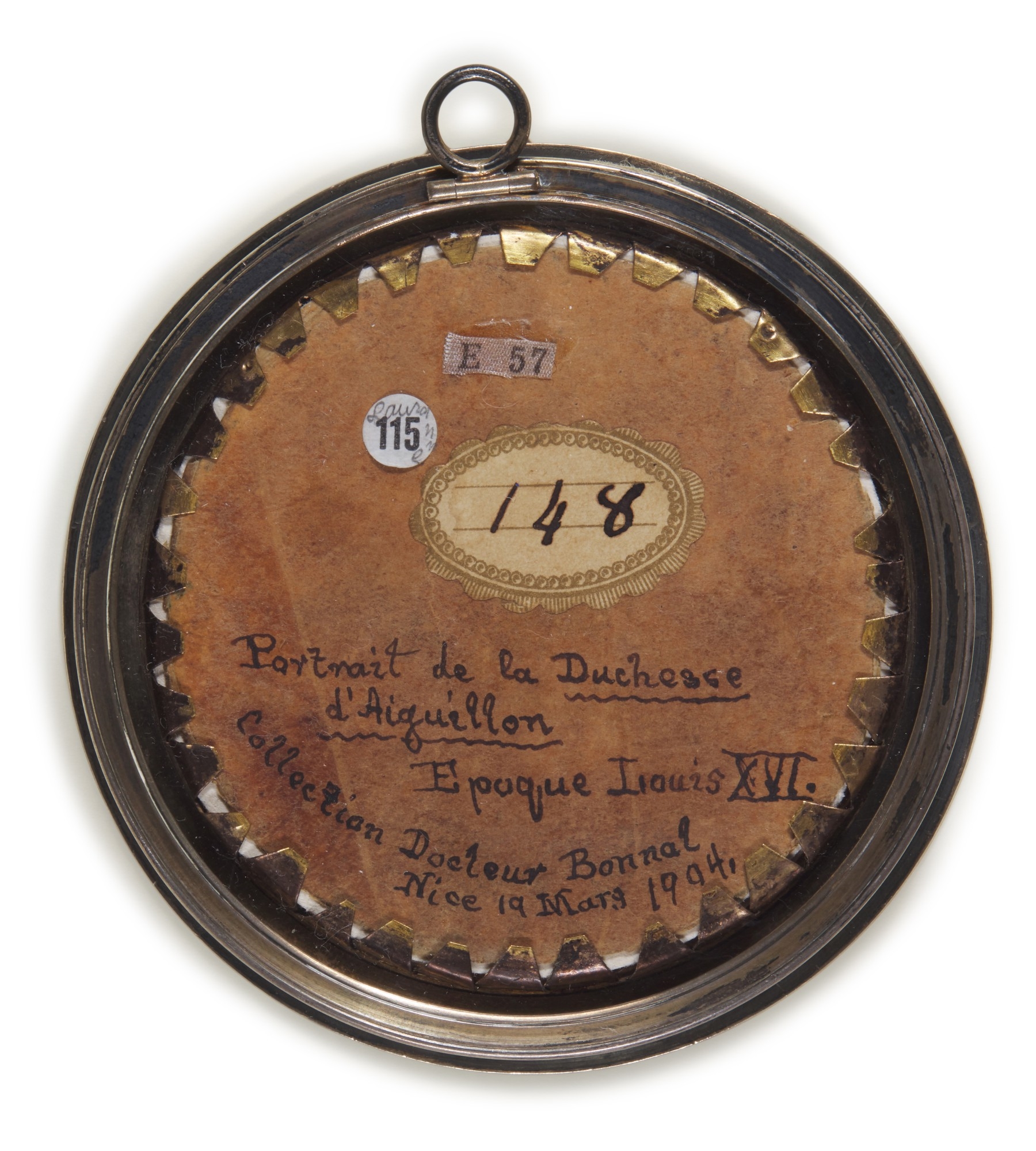 Louis Sené | Portrait of a lady, traditionally identified as the ...