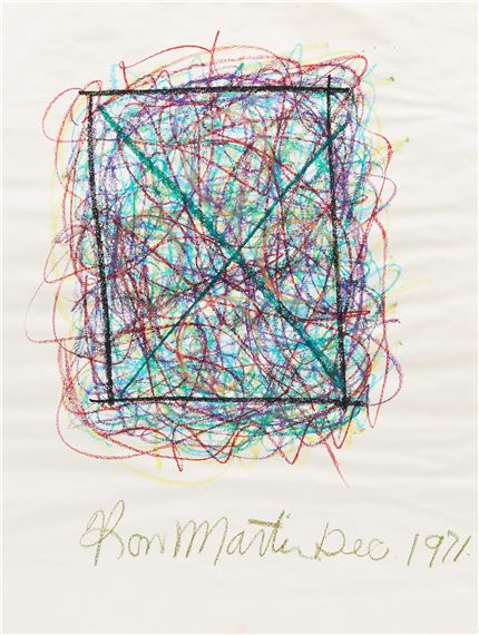 Ron Martin | Untitled Abstraction (1971) | MutualArt