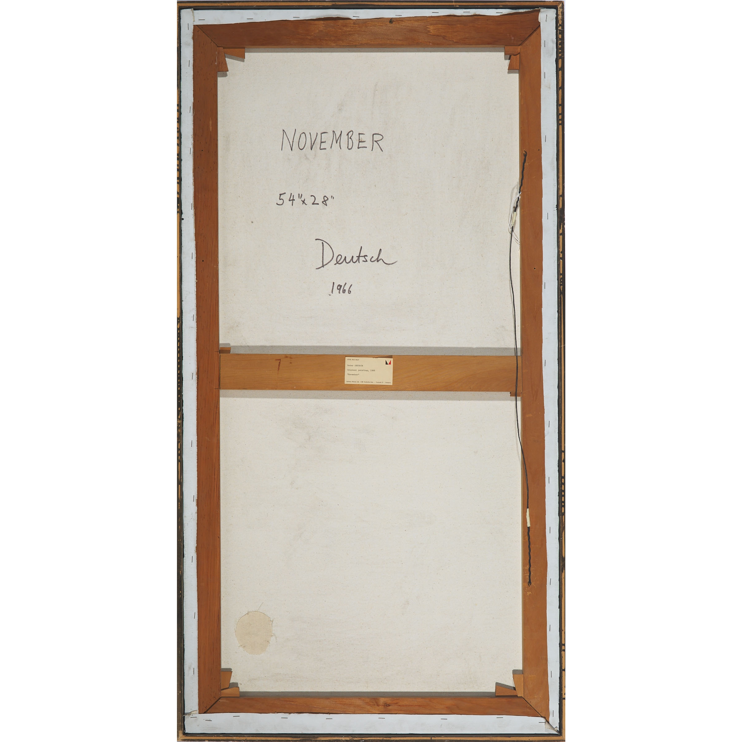 Peter Deutsch | NOVEMBER, 1966 | MutualArt