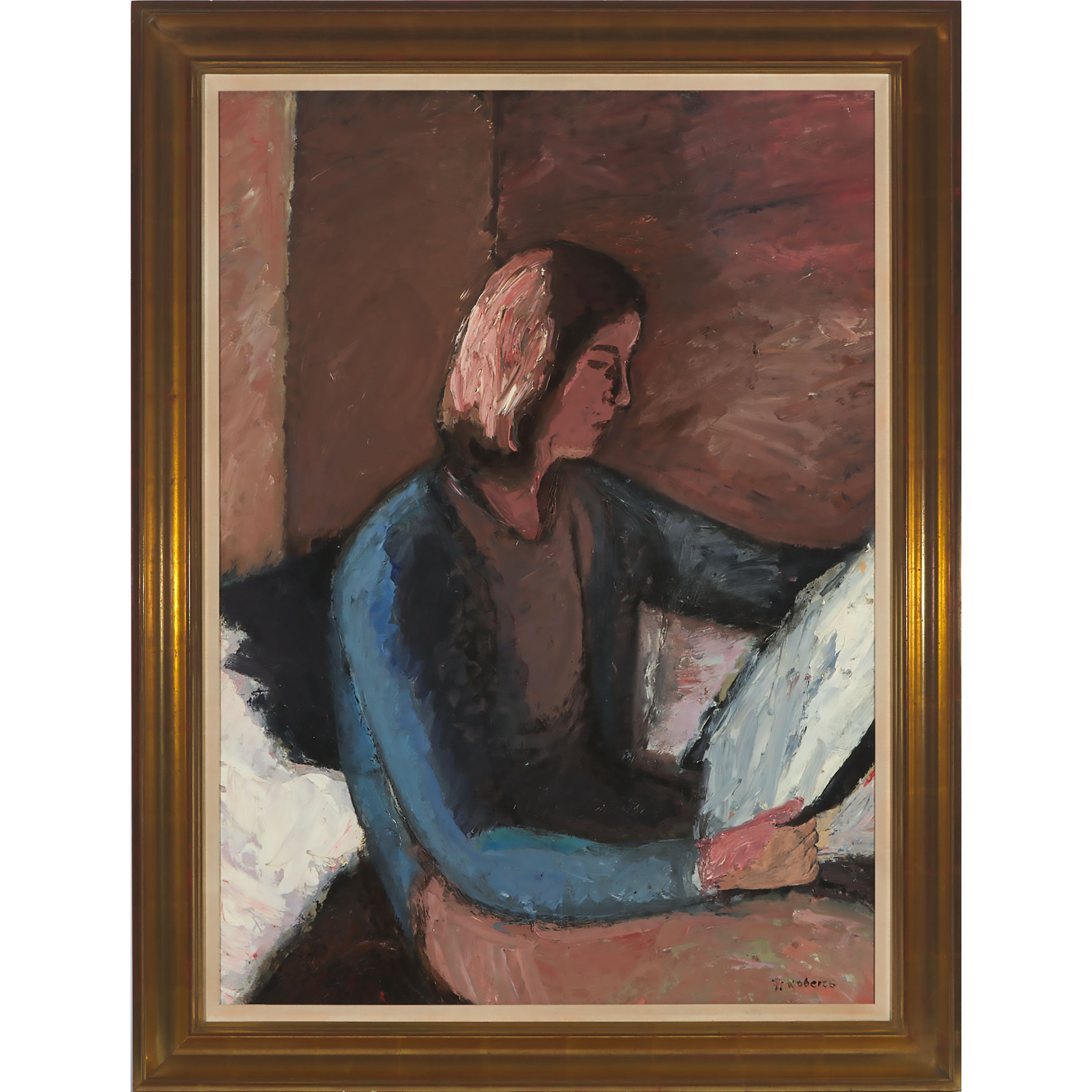 William Goodridge Roberts | PORTRAIT OF MARIAN, C.1940 | MutualArt