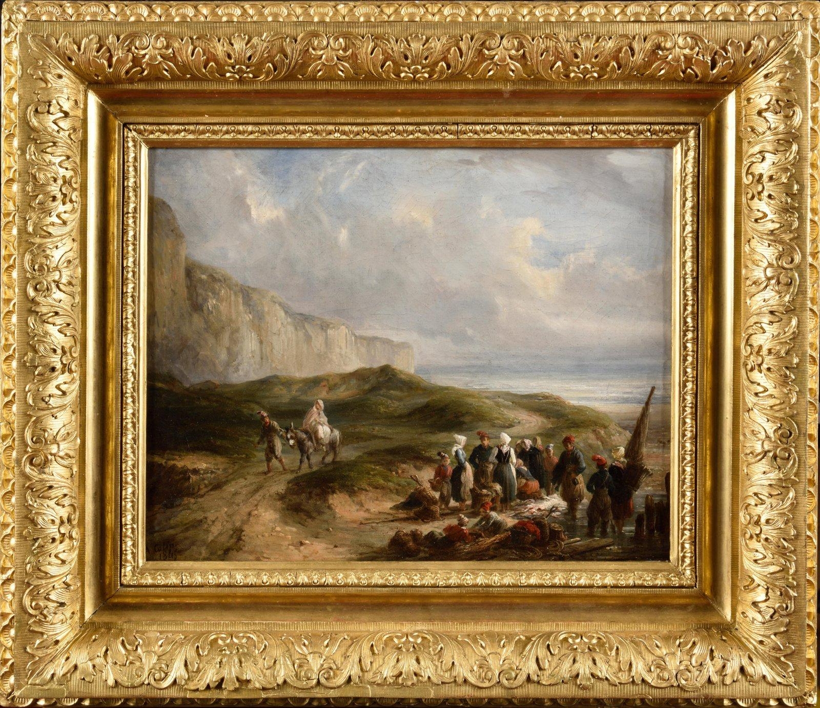 Alexandre-Marie Colin | PORTRAIT OF EUGENIE GABRIELLE BARBOU OF ...