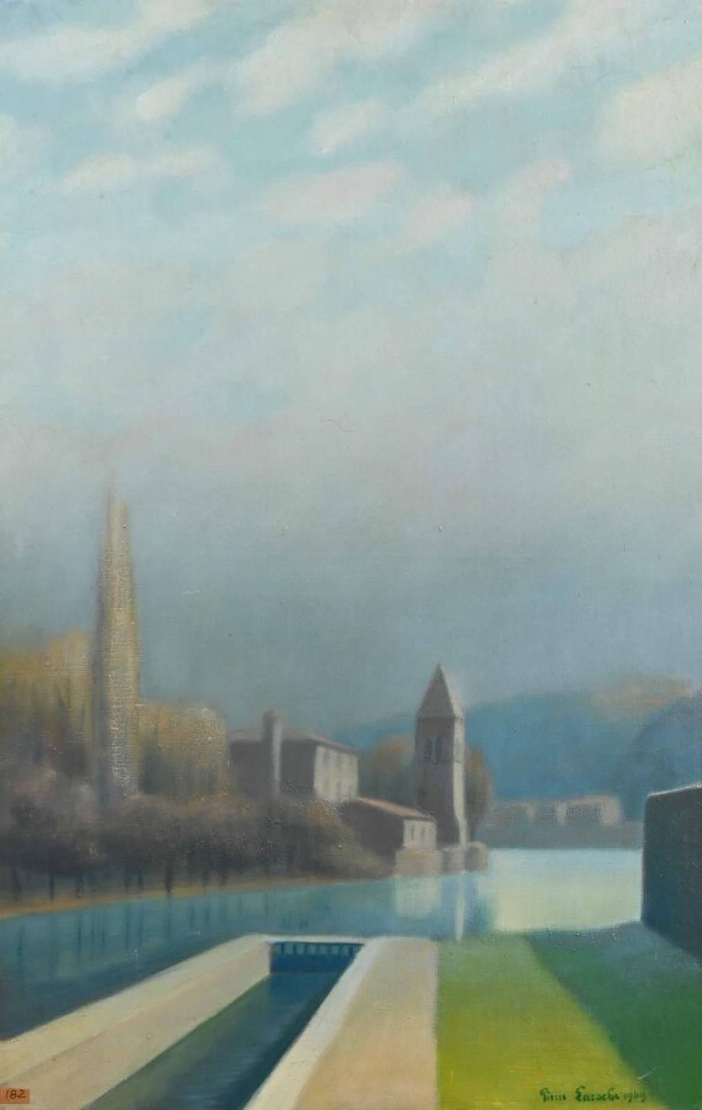 Pierre Laroche | L'ile Barbe (1969) | MutualArt