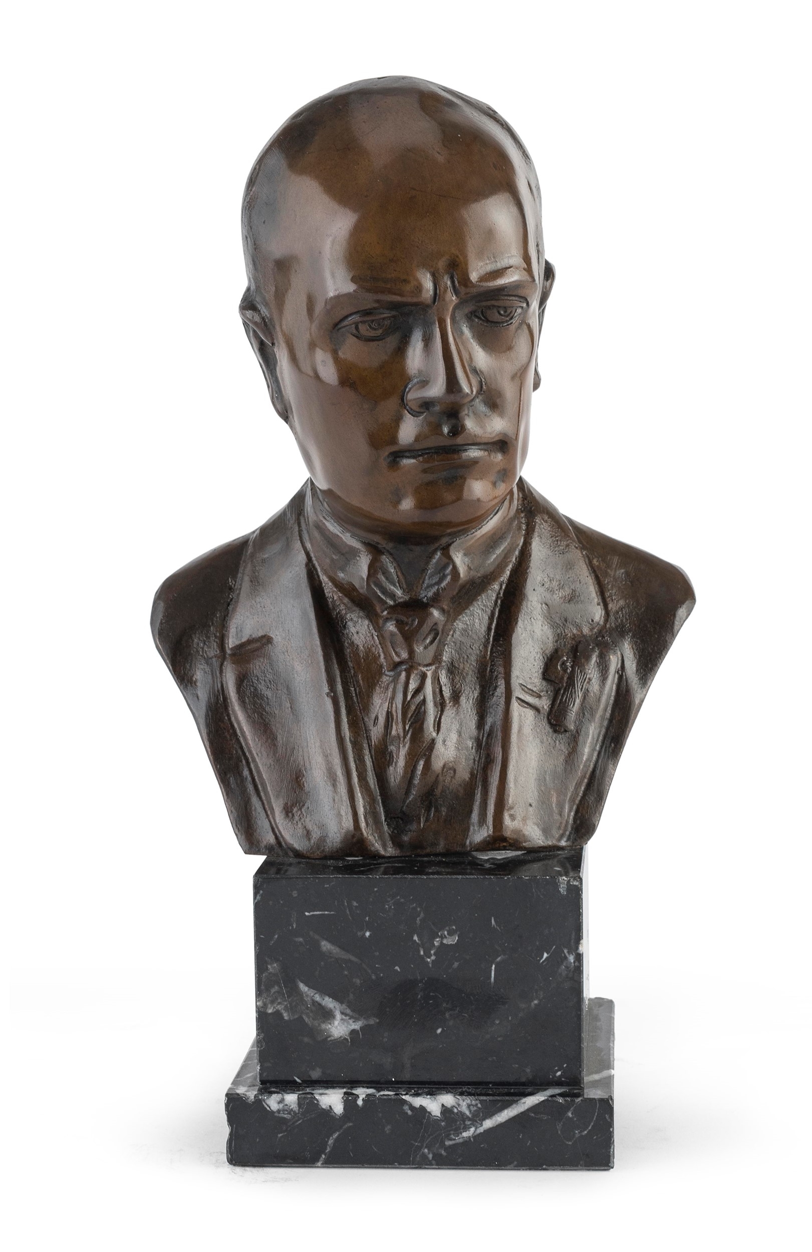 Italian School, 20th Century | Busto di Mussolini | MutualArt