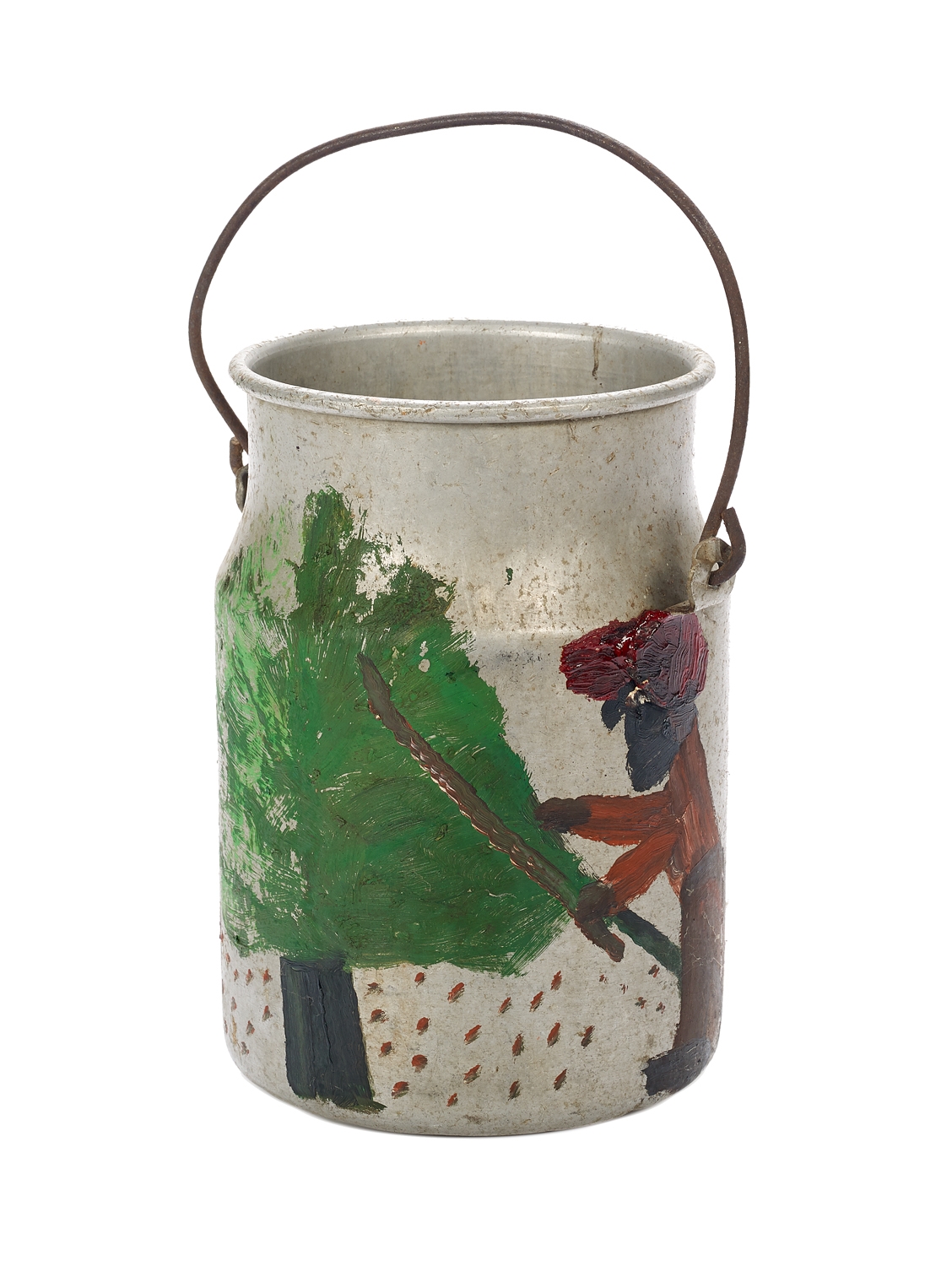 Clementine Hunter | Pecan Threshing | MutualArt