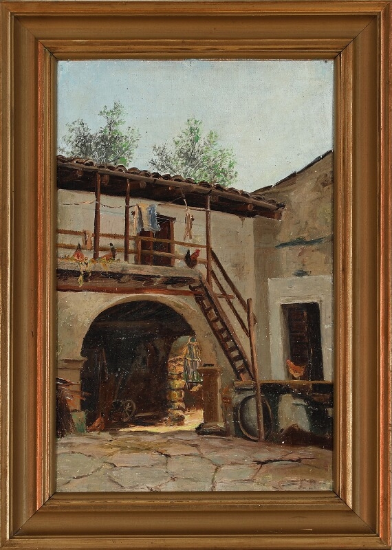 Louise Bonfils | Farmhouse exterior and Harbour view from Rødvig ...