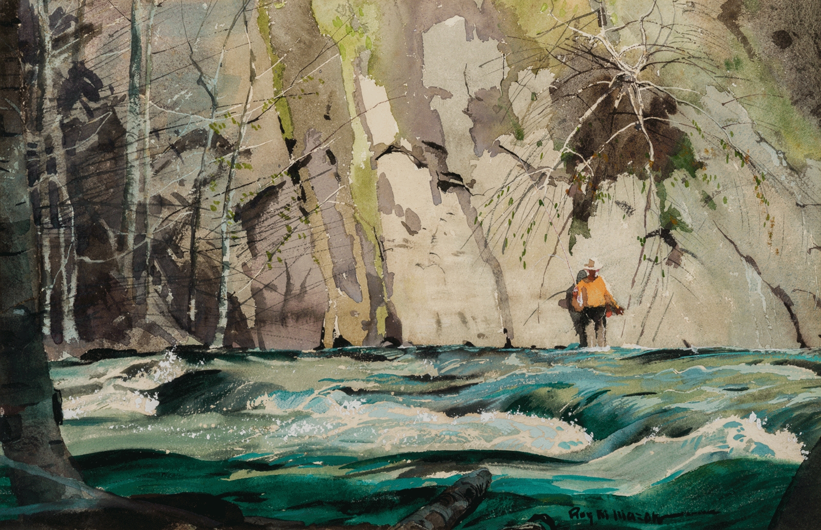 Roy M. Mason | Ships at the Dock | MutualArt