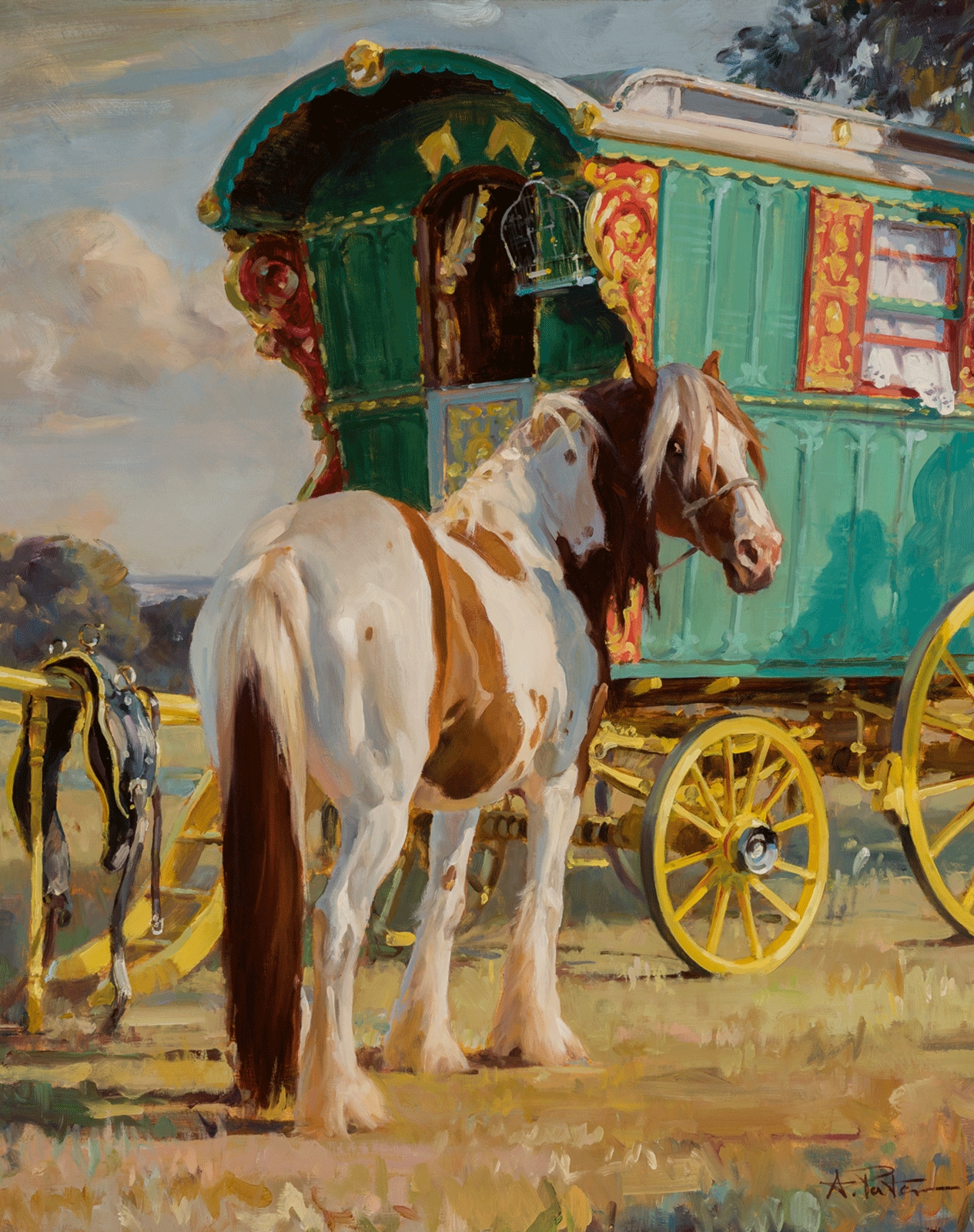 Andre Pater | Caravan To Appleby Fair | MutualArt
