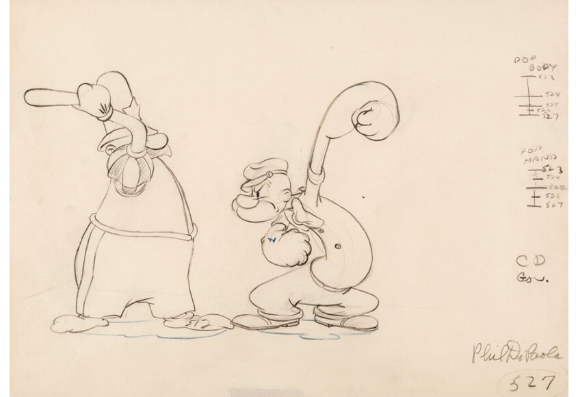 Max Fleischer | Popeye Meets William Tell | MutualArt