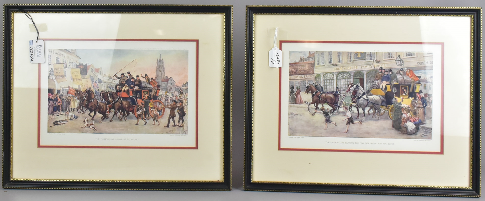 Raphael Tuck | Two Works: Coaching Prints | MutualArt