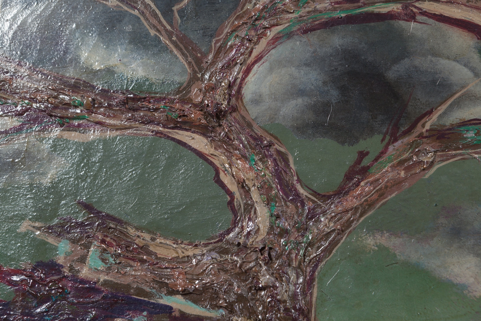 Eldzier Cortor | The Merchants (1951) | MutualArt