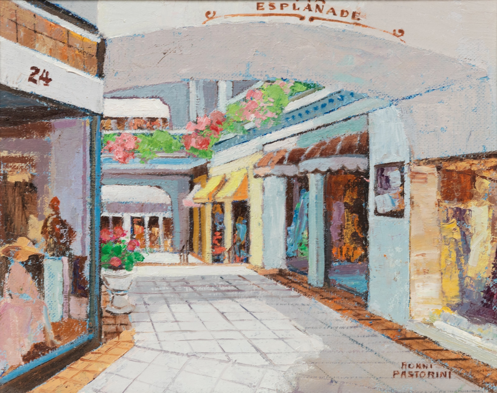 Ronni Pastorini | A Collection of Four Ronni Pastorini Palm Beach ...