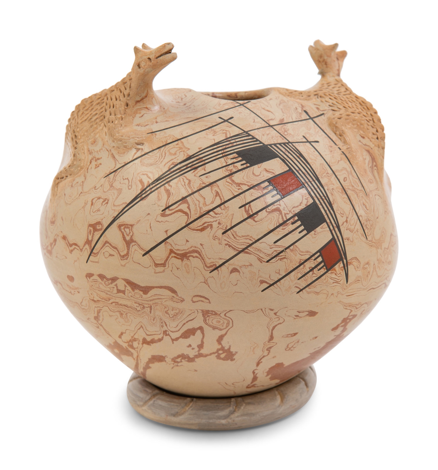 Martha Quezada | A Martha Quezada Pottery Vase (20th Century) | MutualArt