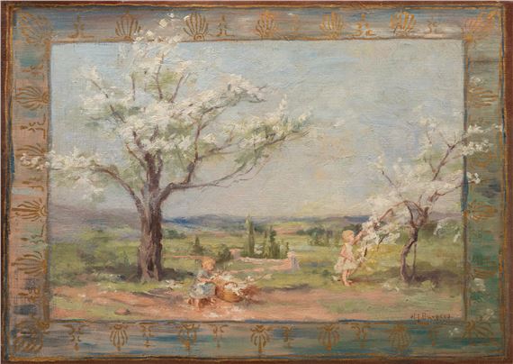 Ida Josephine Burgess | Flowering Trees and Figures | MutualArt
