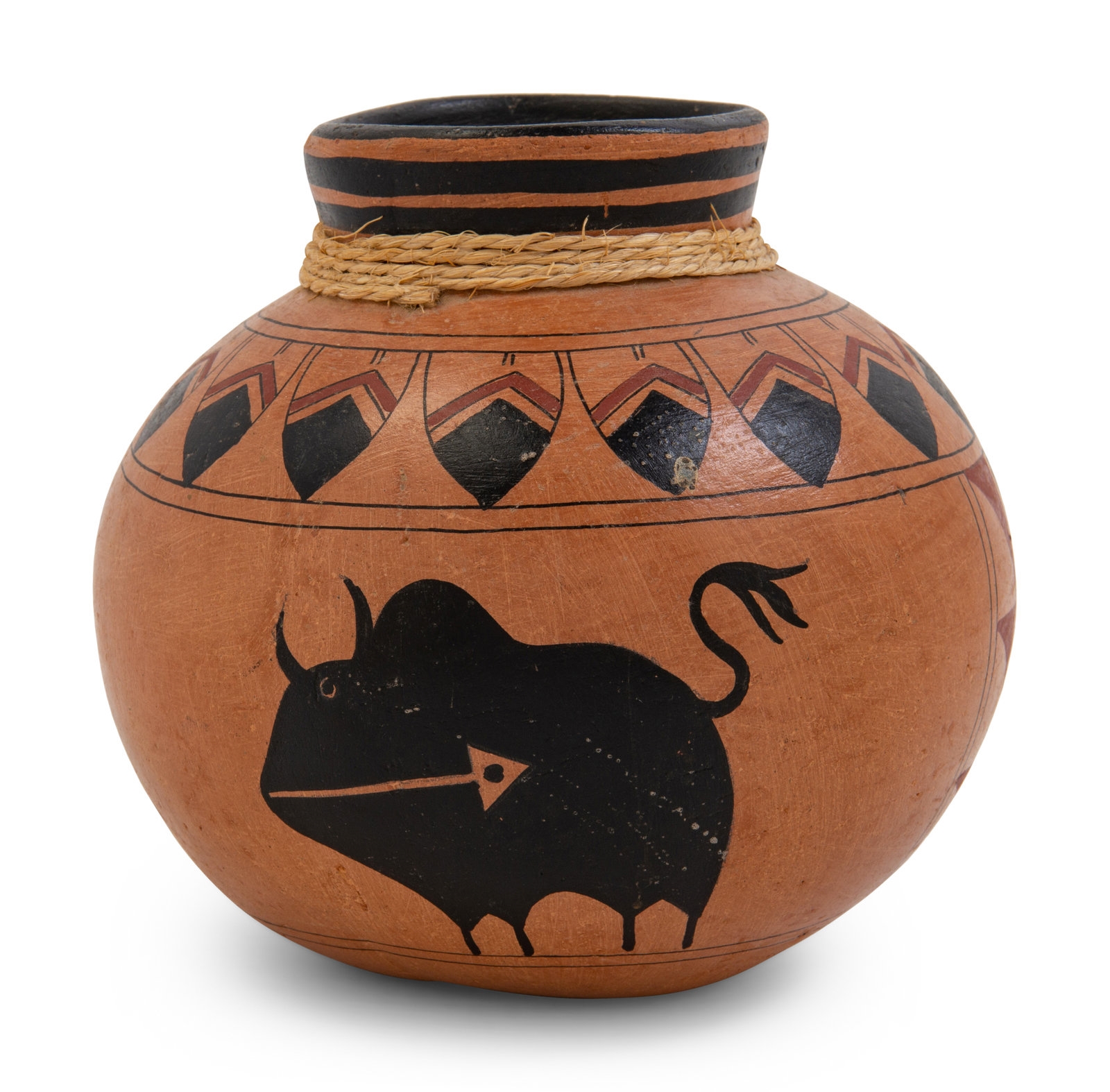 Jose Lucano | A Jose Lucano Pottery Vase | MutualArt