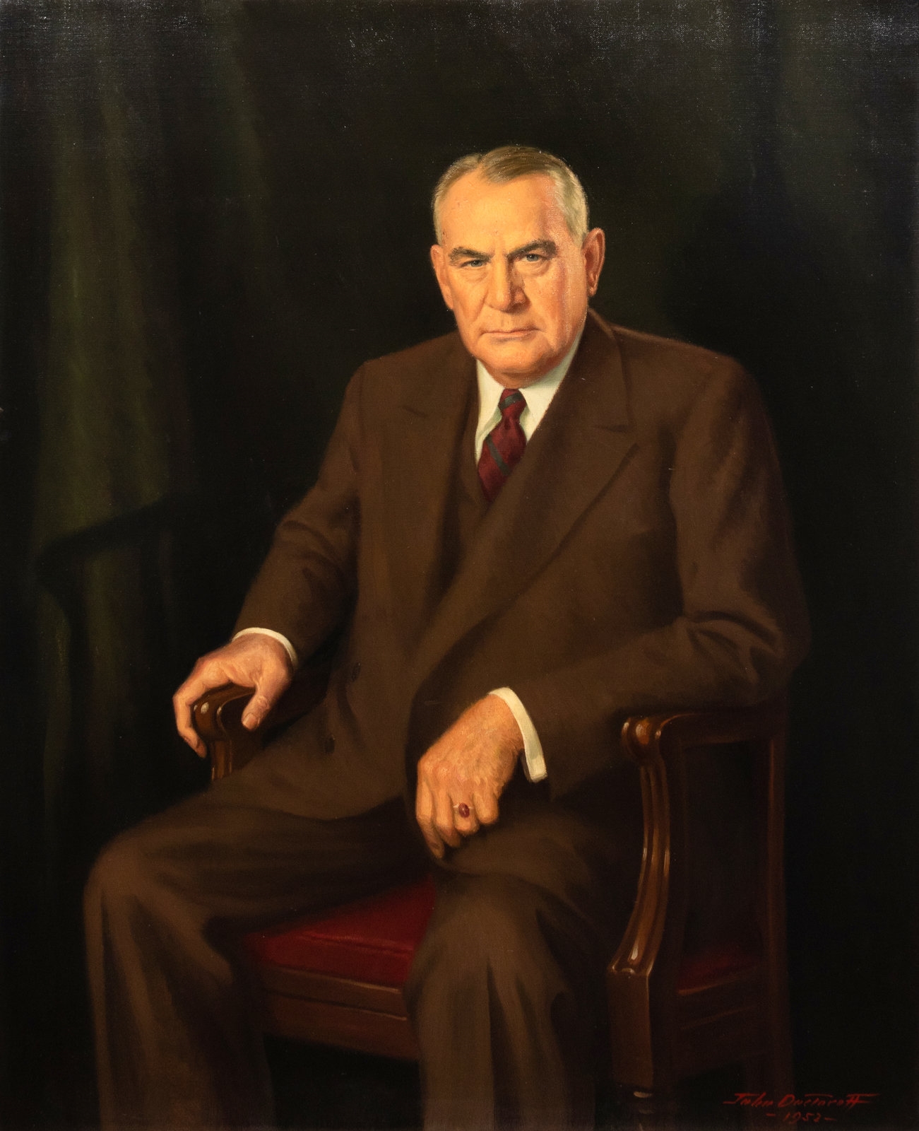 John Doctoroff | Portrait of Frank C. Rathje (1952) | MutualArt