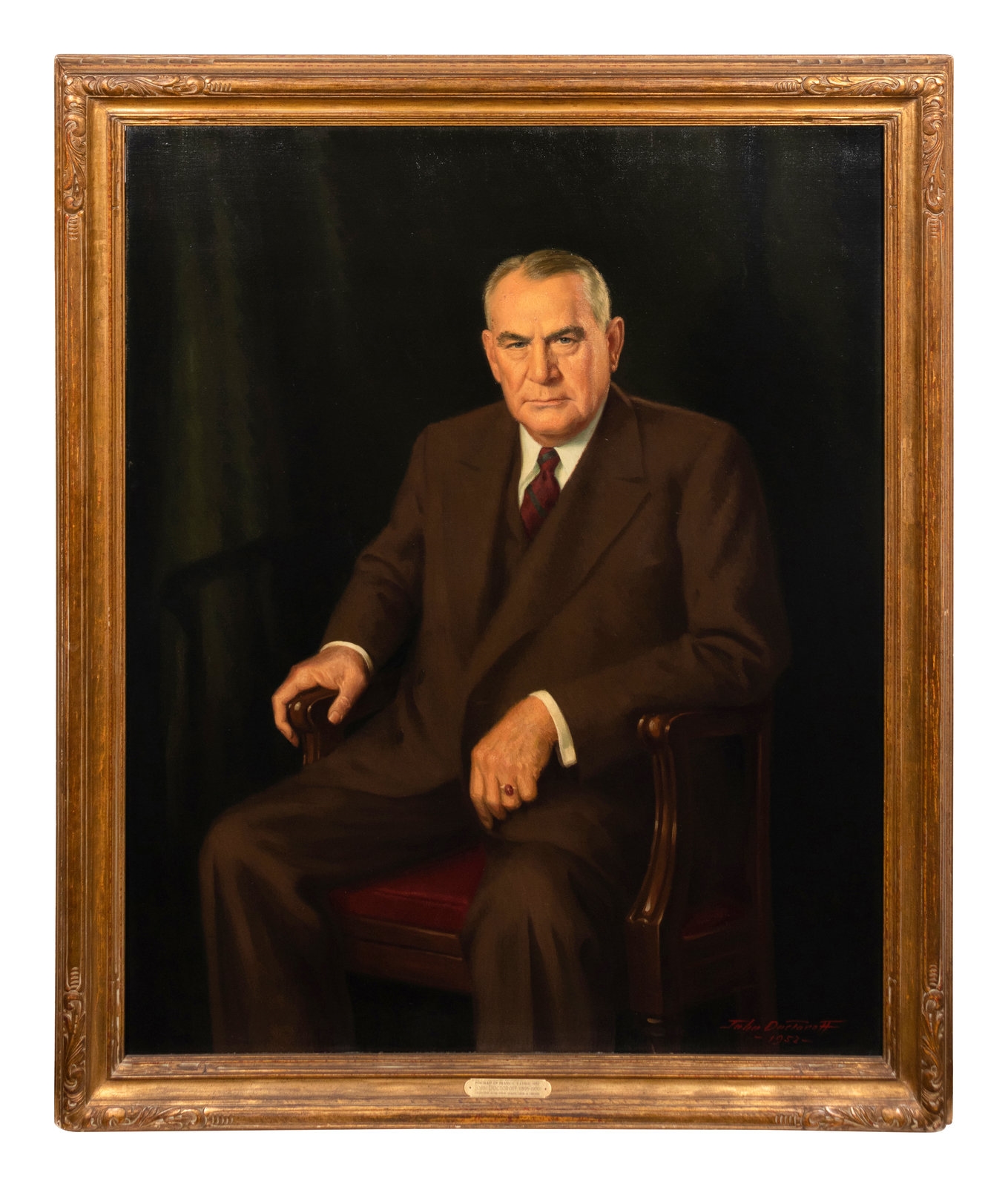 John Doctoroff | Portrait of Frank C. Rathje (1952) | MutualArt