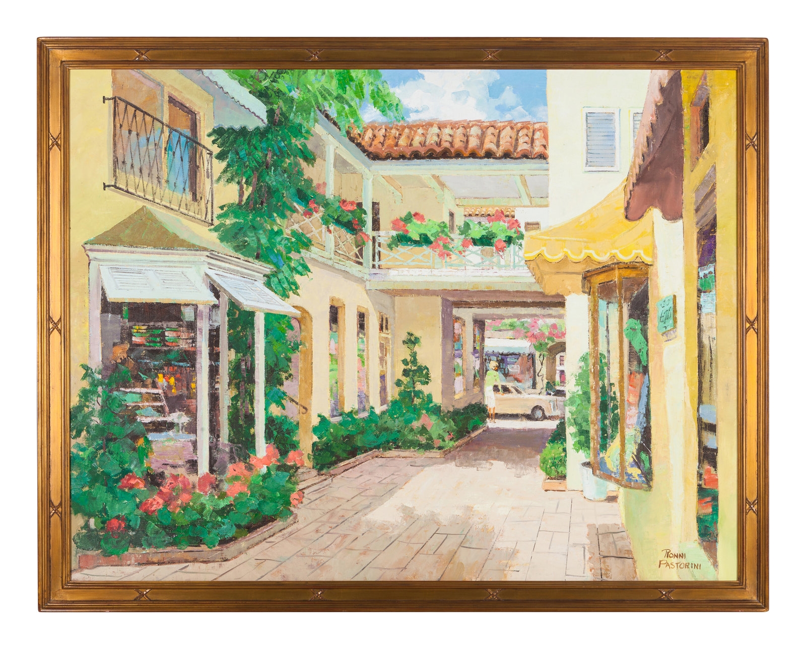 Ronni Pastorini | Palm Beach Street | MutualArt