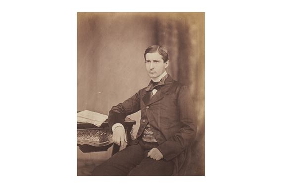 Roger Fenton | PORTRAIT OF A GENTLEMEN (1856) | MutualArt