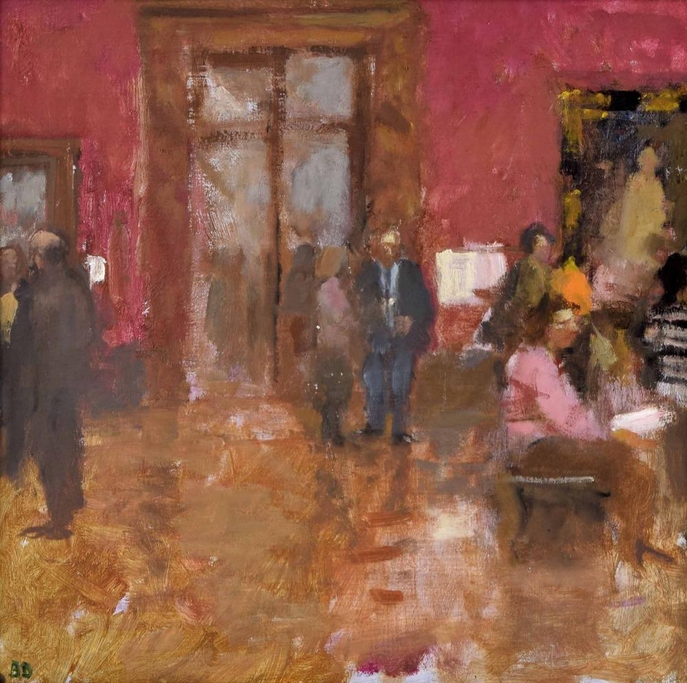 Bernard Dunstan | 2 Works : Easels in the Studio ; Portrait of a Child ...