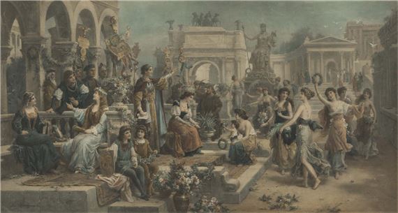 Emmanuel Oberhauser | The Peace Festival (reproduction) | MutualArt